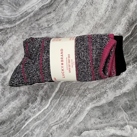 Lucky Brand | Underwear & Socks | Nwt Lucky Brand Unisex Boot Sock 6 ...